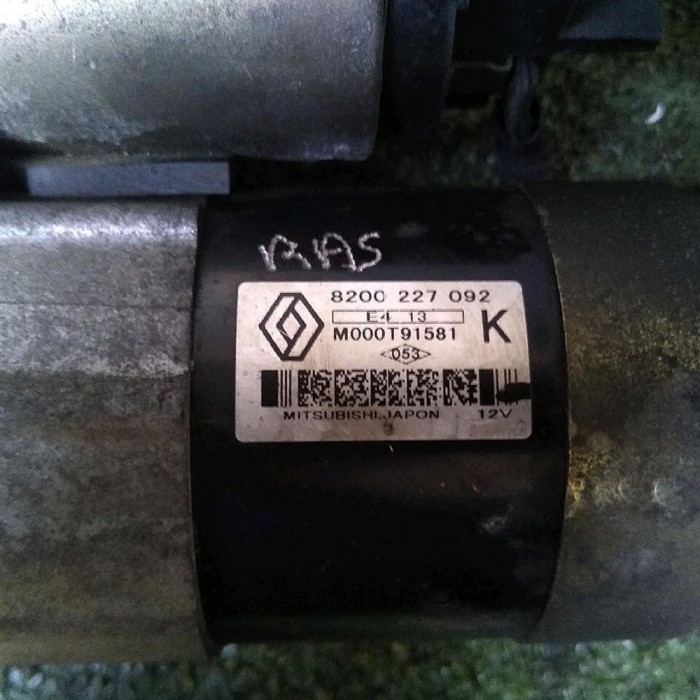 DEMARREUR : 233000603R | RENAULT CLIO II Phase 2 (de Jui-2001 à Jui-2006)